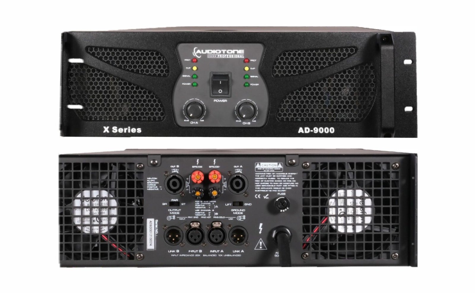 X-SERIES (AD-9000AD) Professional Power Amplifier